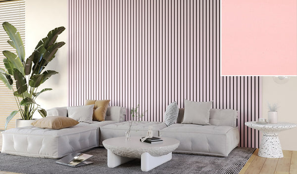 FC Pink Slat Wall Panelling – Mersey Flooring
