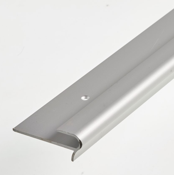 2.7m Dural Metal Stairnosing for 8mm Floor – Mersey Flooring